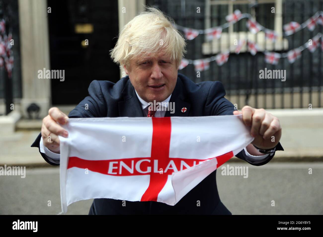 London, England, UK. 9th July, 2021. UK Prime Minister BORIS JOHNSON ...