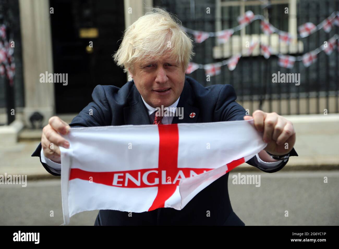 London, England, UK. 9th July, 2021. UK Prime Minister BORIS JOHNSON ...