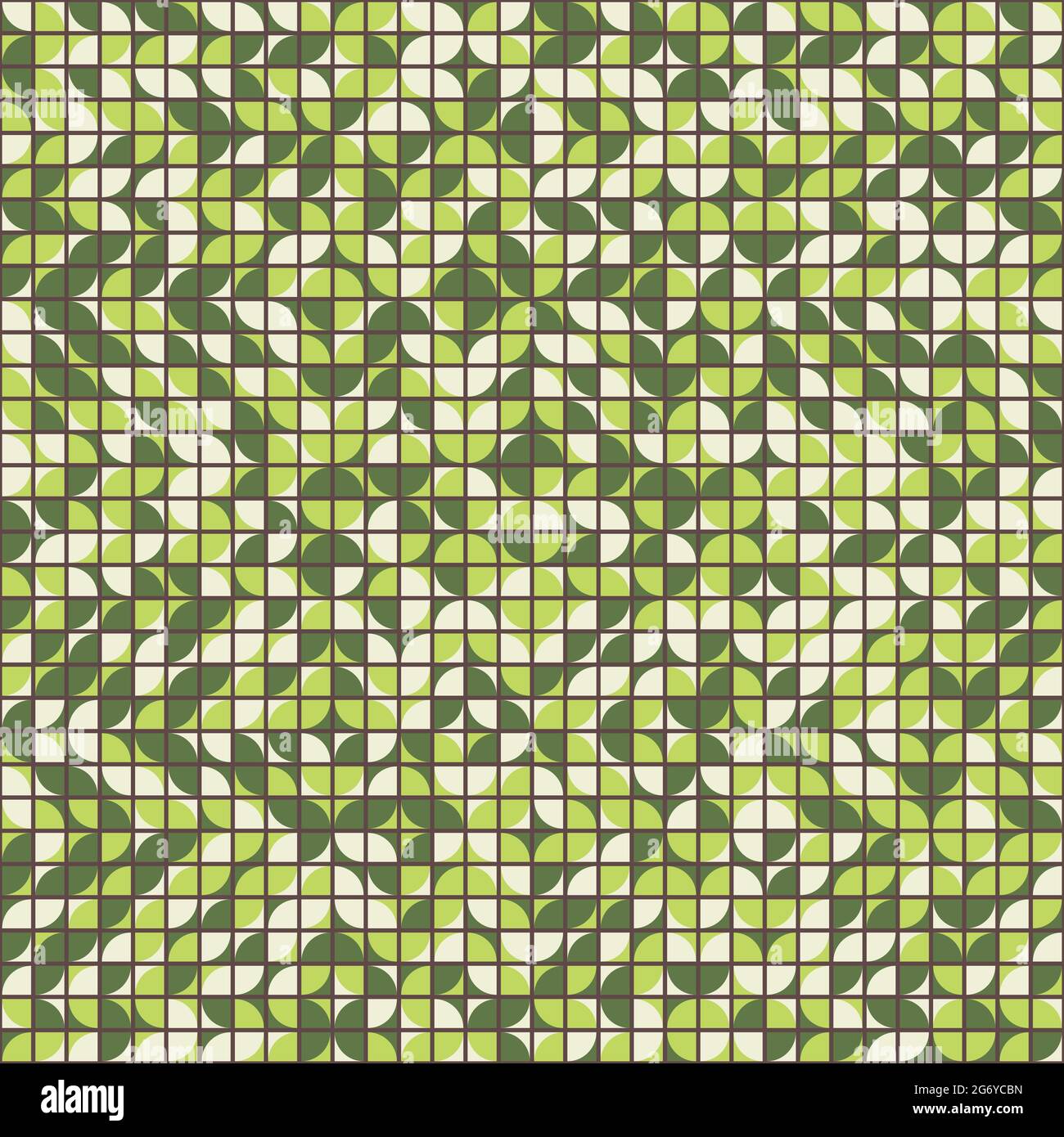 Abstract Geometrical generative computational art illustration Stock ...