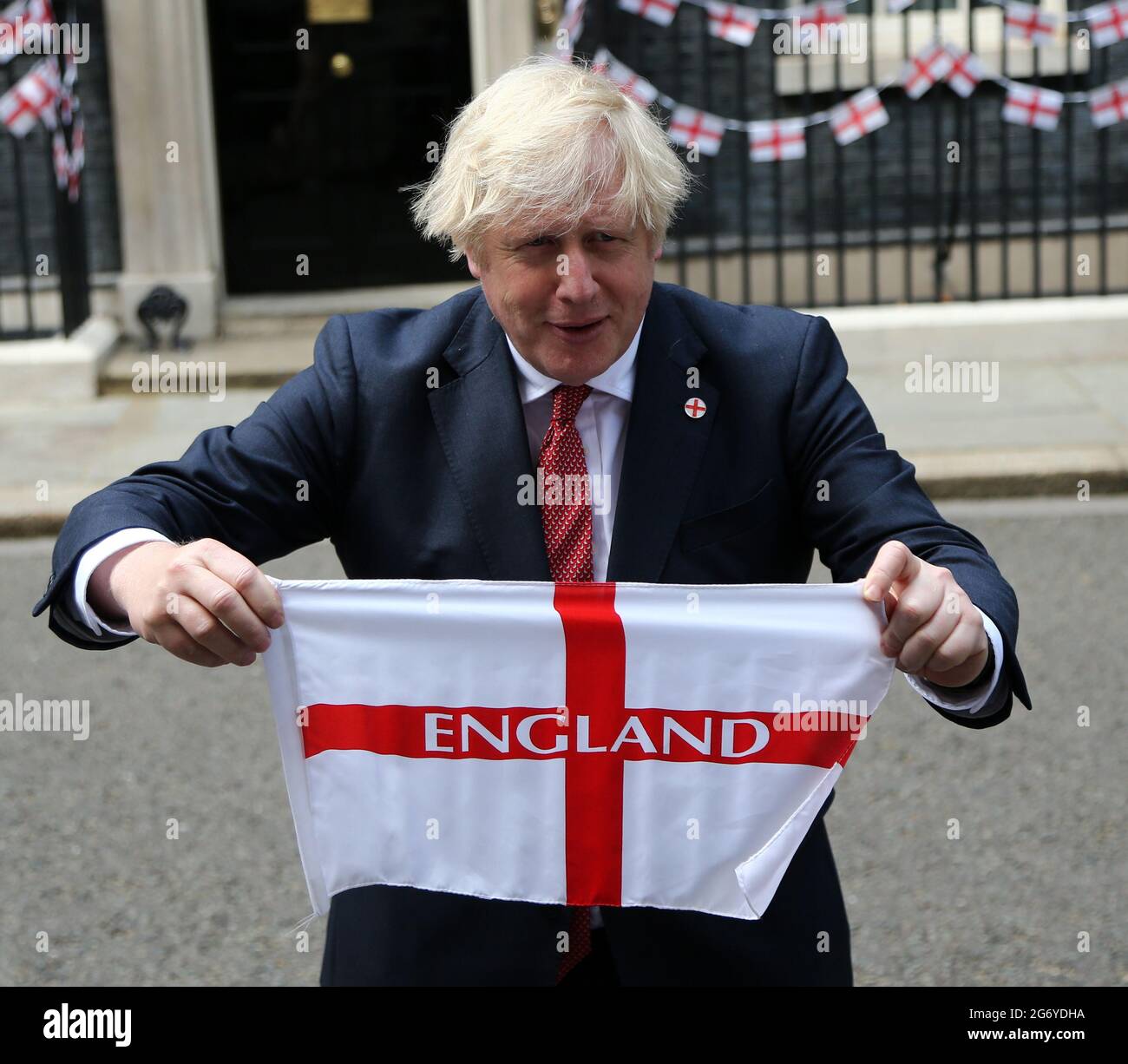 London, England, UK. 9th July, 2021. UK Prime Minister BORIS JOHNSON ...