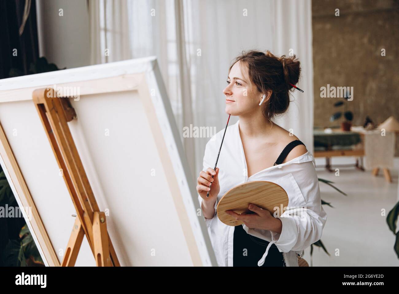 Artist searching inspiration in art hi-res stock photography and images ...