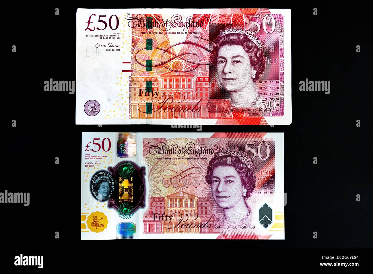 New 50 pound note hi-res stock photography and images - Alamy