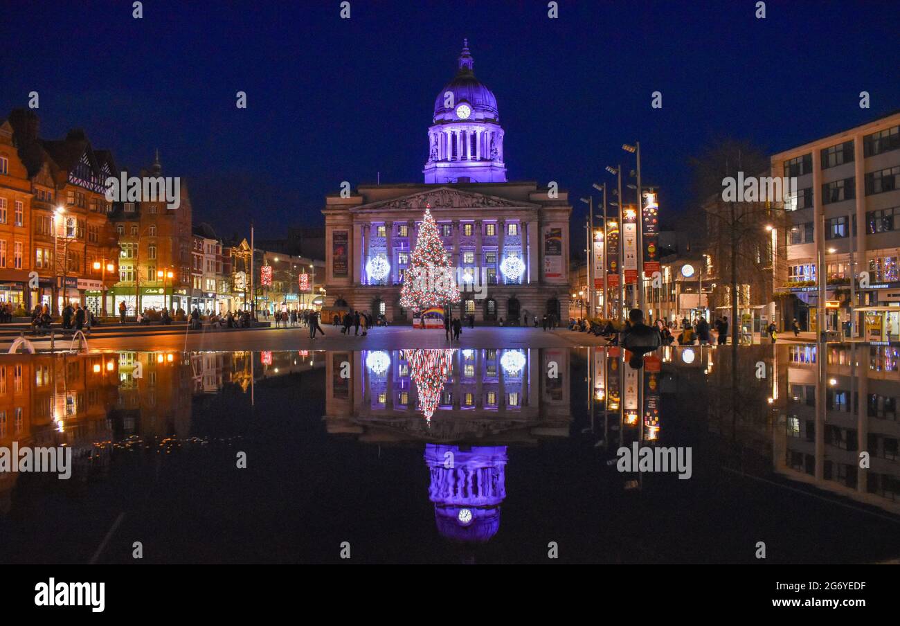 Nottingham city council hall hi-res stock photography and images - Alamy