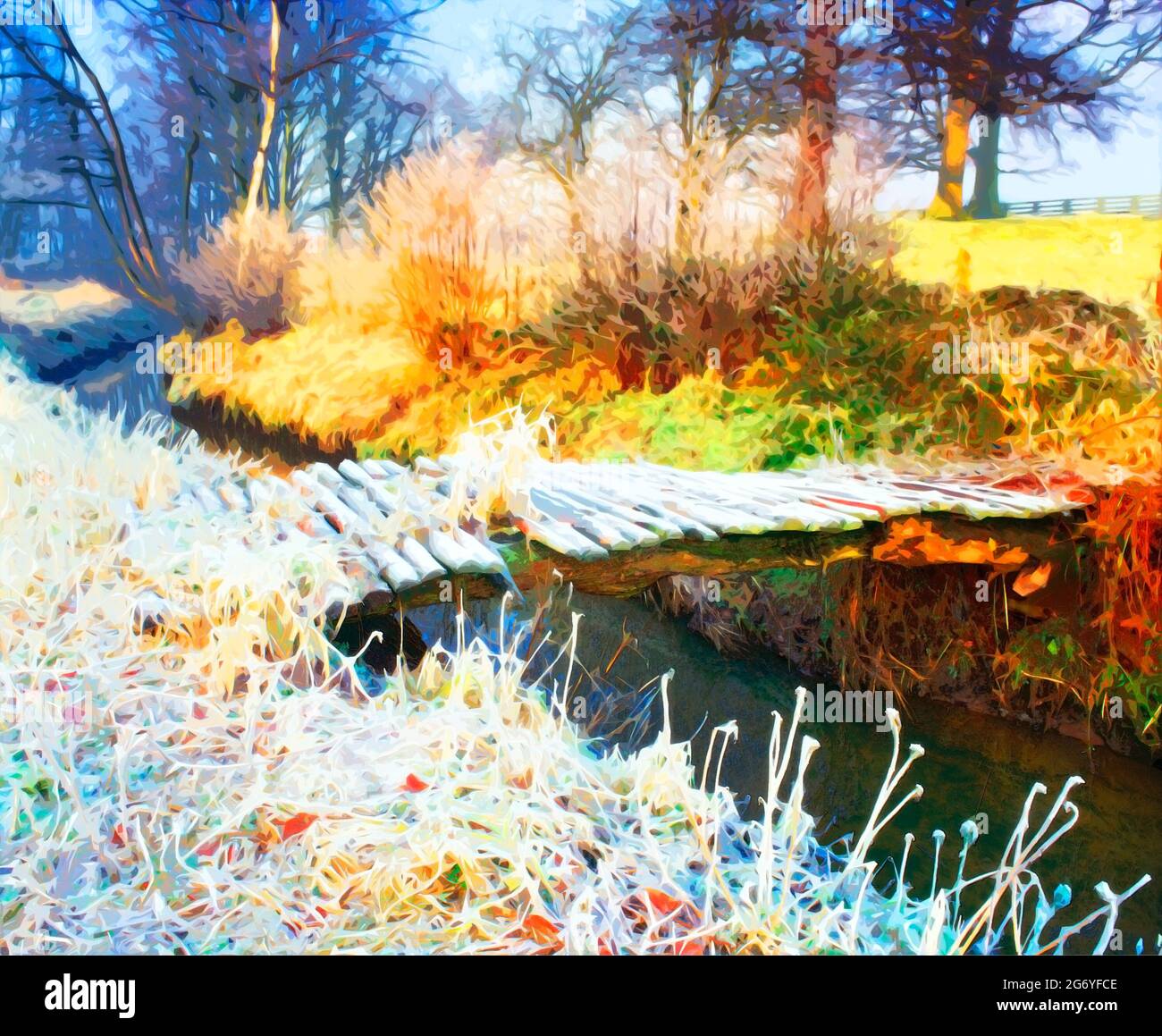 Footbridge repair hi-res stock photography and images - Alamy