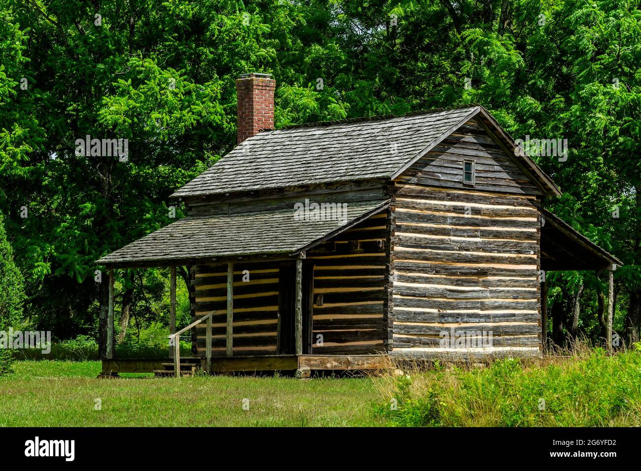 Robert Scruggs House, Cowpens National Battlefield, Gaffney, South ...