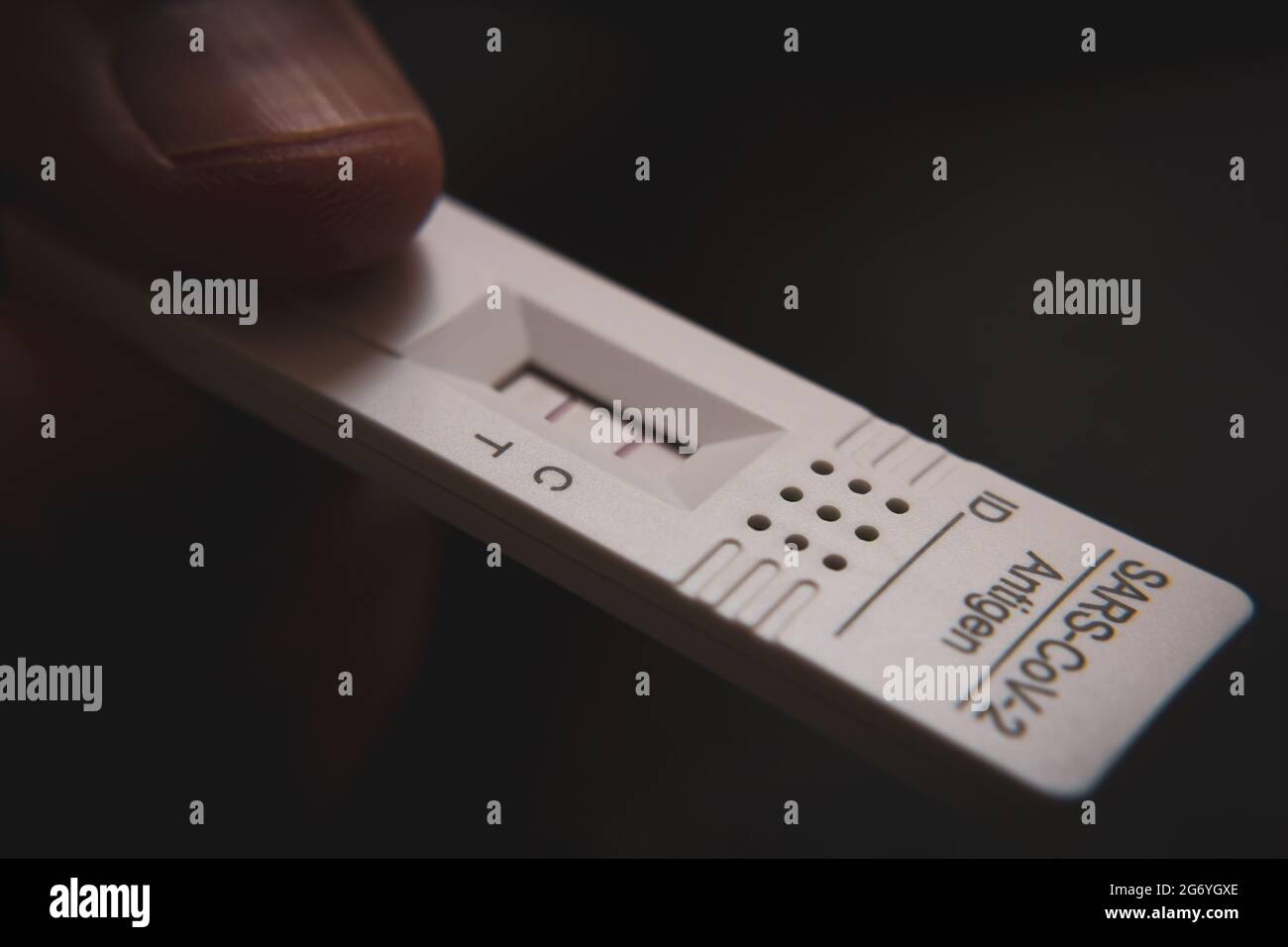 Positive Test Result by Using Rapid Test Device for COVID-19, Novel ...