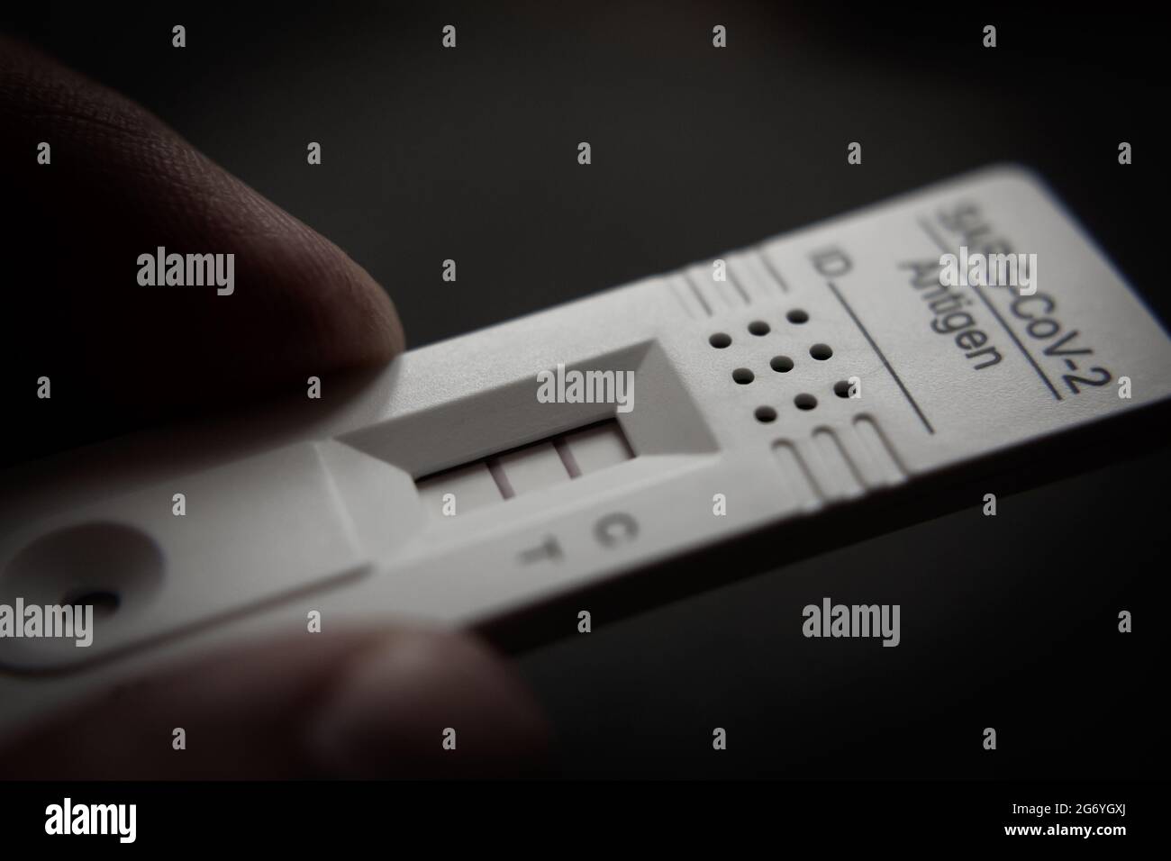 Positive Test Result by Using Rapid Test Device for COVID-19, SARS-CoV ...