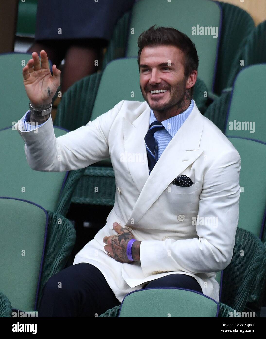 Wimbledon royal box 2021 hi-res stock photography and images - Alamy