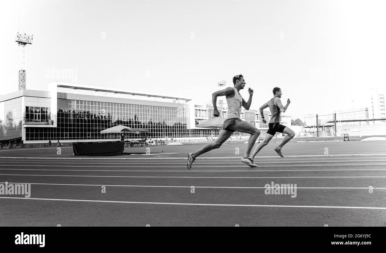 Men 200 meters final hi-res stock photography and images - Alamy