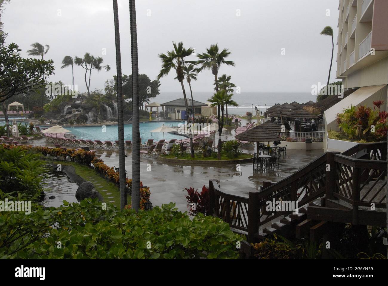 Maui .Hawaii islands ,USA Rainy day on maui island 24 January 2015 ...