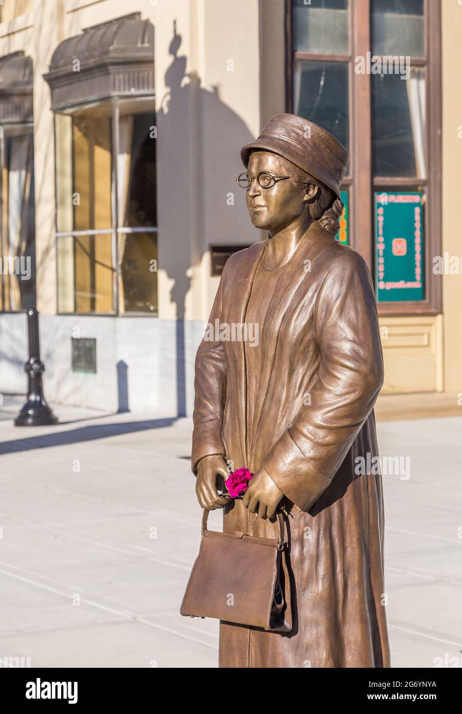 Rosa Parks Dedication Statue Stock Photo - Alamy