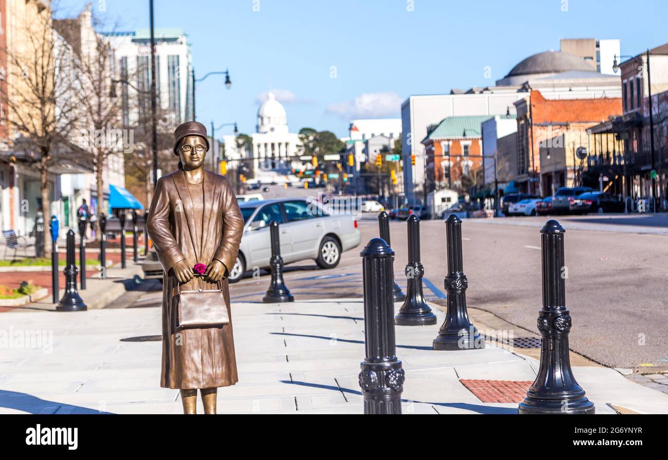 Rosa Parks Dedication Statue Stock Photo - Alamy