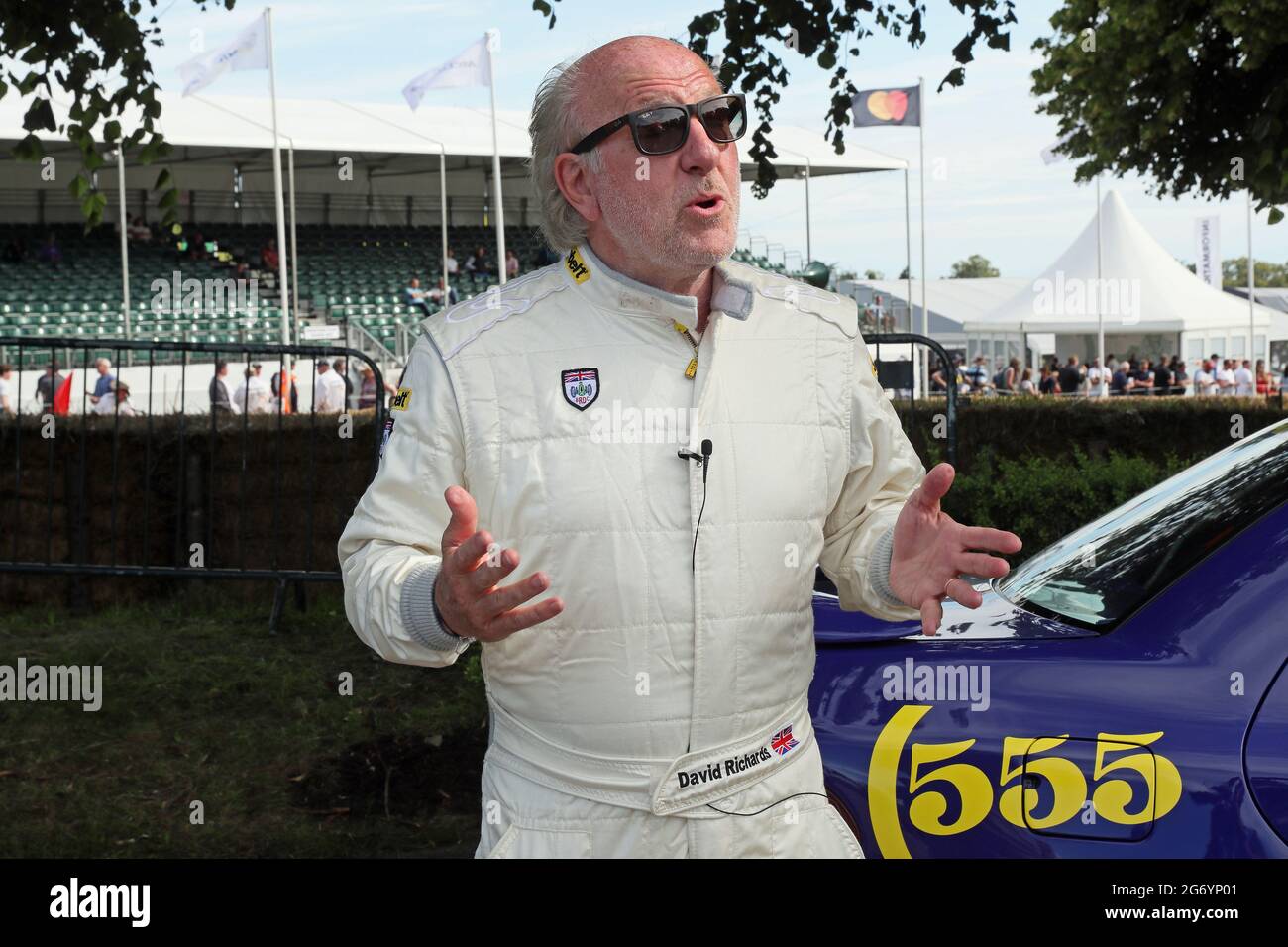 Goodwood, West Sussex, UK. 9th July 2021. David Richards CBE chairman ...