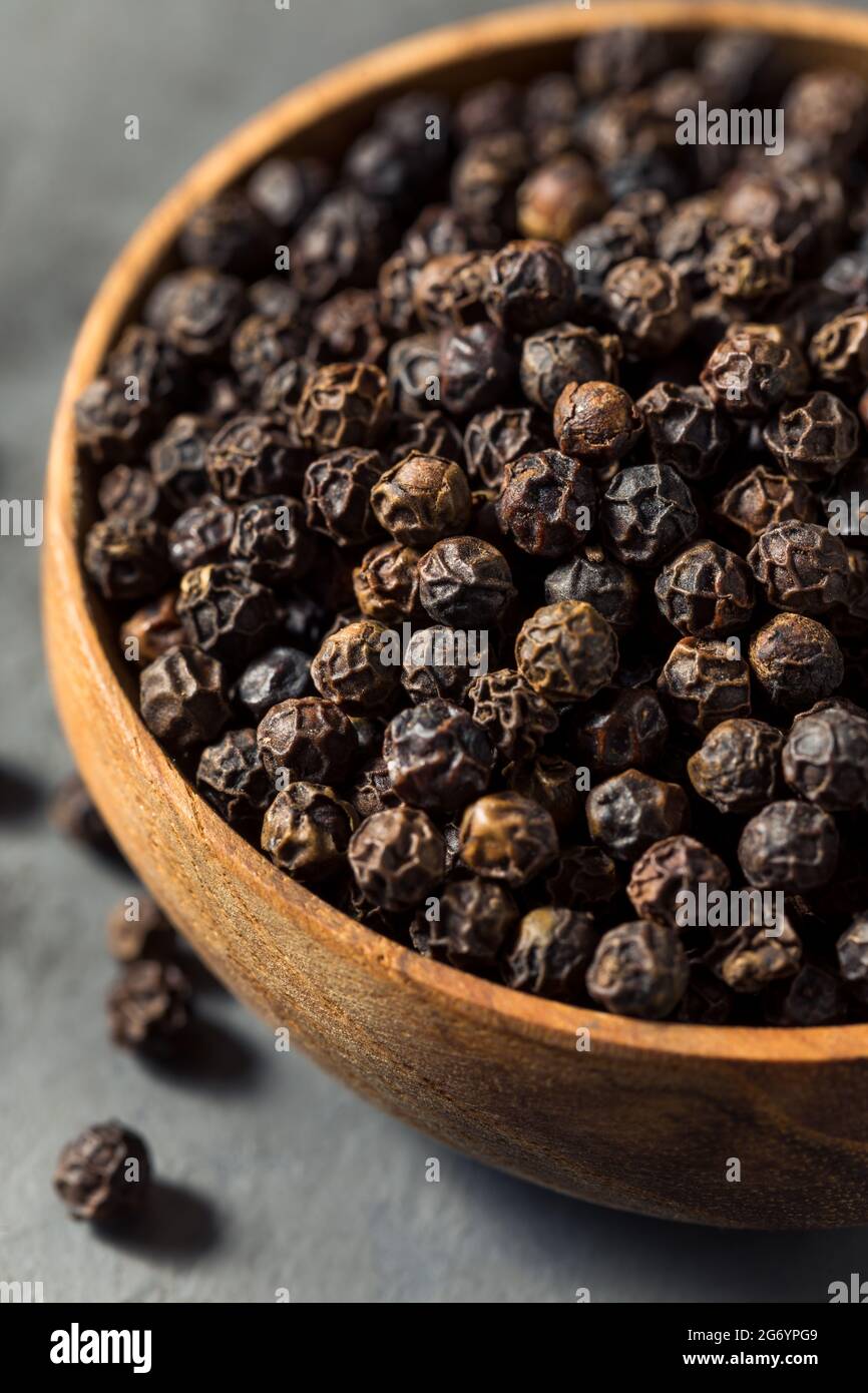 Black peppercorn hi-res stock photography and images - Alamy