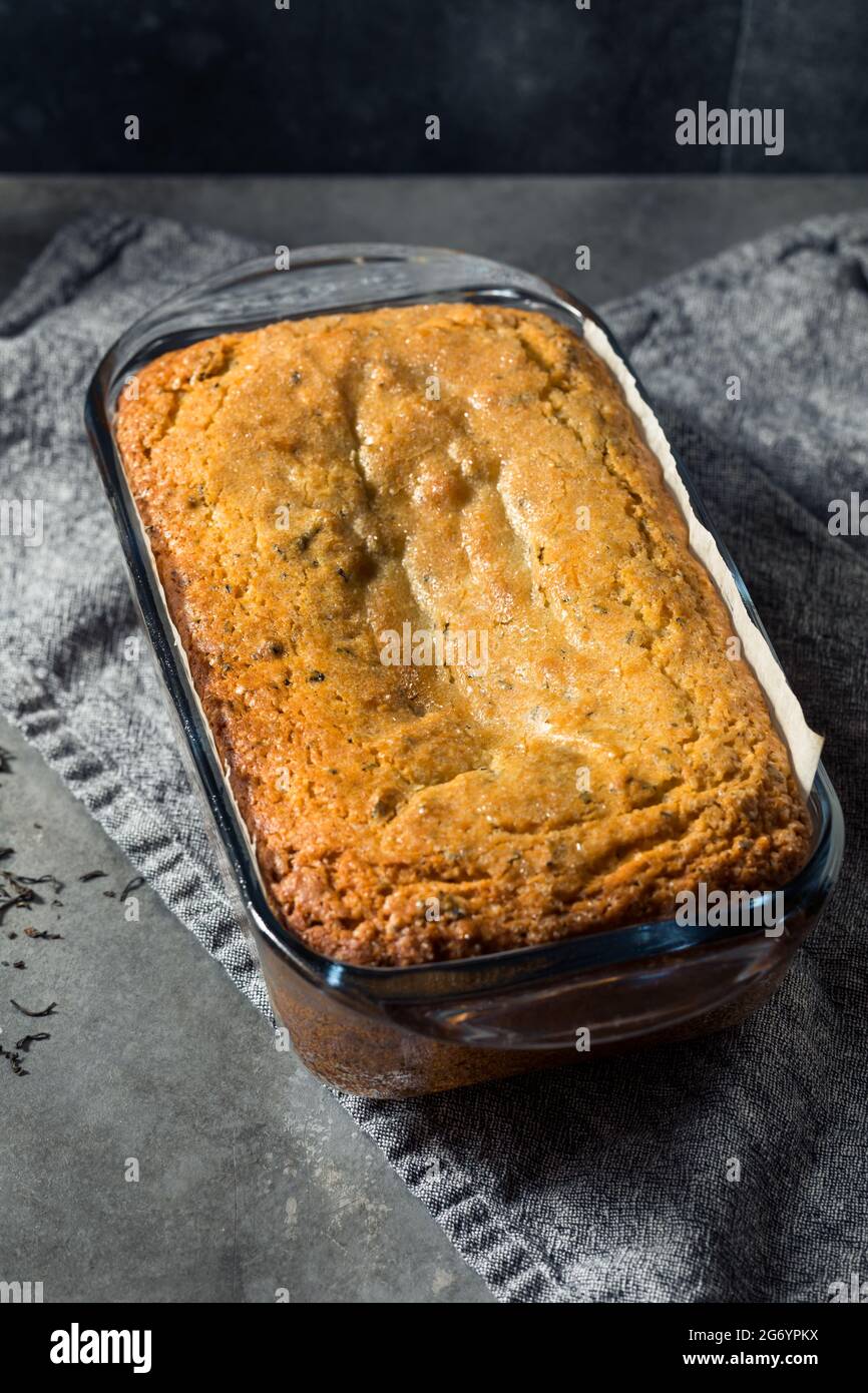 Homemade Earl Grey Tea Bread Loaf Ready to Eat Stock Photo - Alamy
