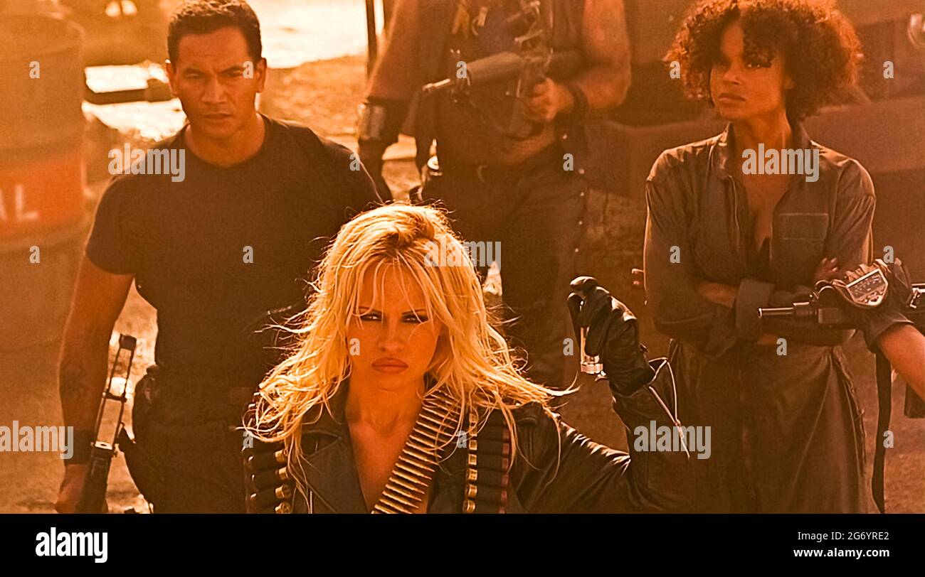 USA. Temuera Morrison , Victoria Rowell and Pamela Anderson in a scene ...