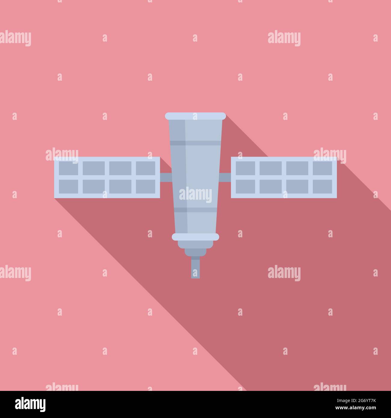 Galaxy space ship icon flat vector. Rocket spaceship Stock Vector Image ...
