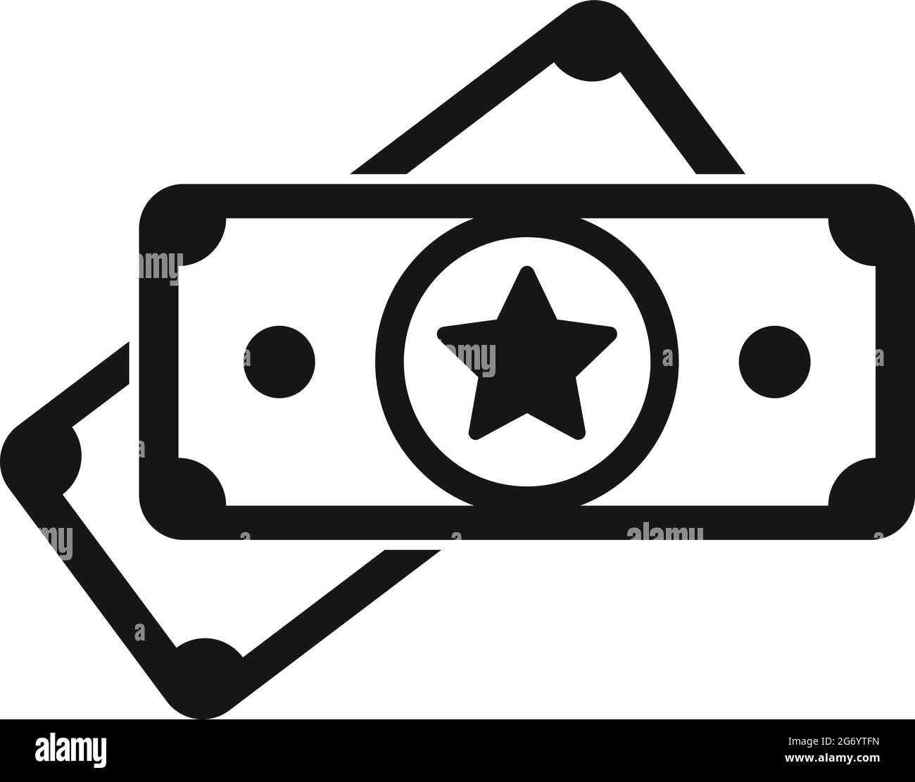 Token money icon simple Cut Out Stock Images & Pictures - Alamy