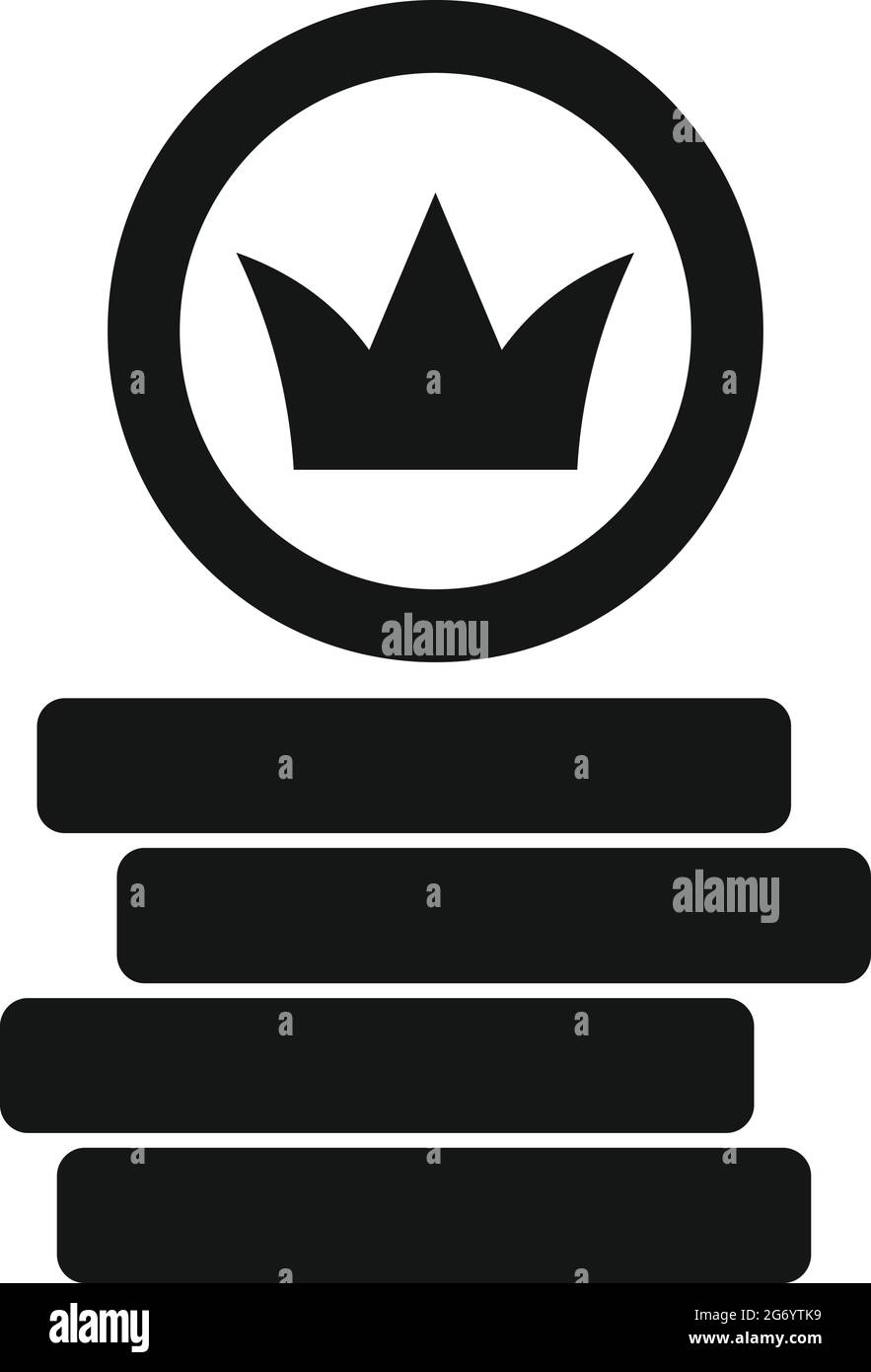 Rupee coin vector Black and White Stock Photos & Images - Alamy