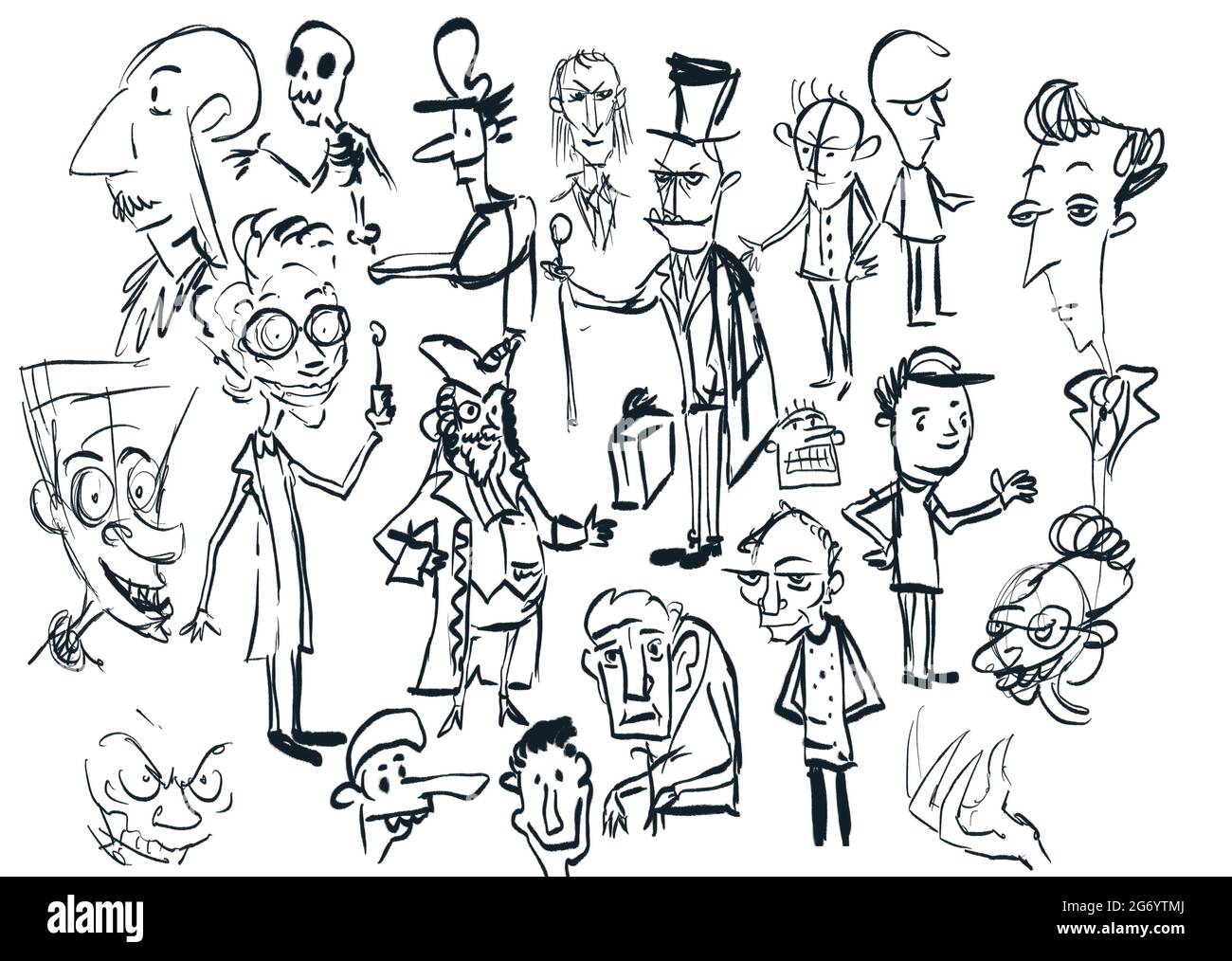 Character based humor hi-res stock photography and images - Alamy