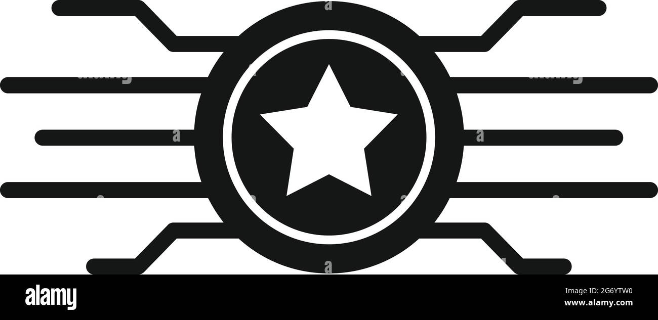 Token benefit icon simple vector. Reward loyalty Stock Vector Image ...