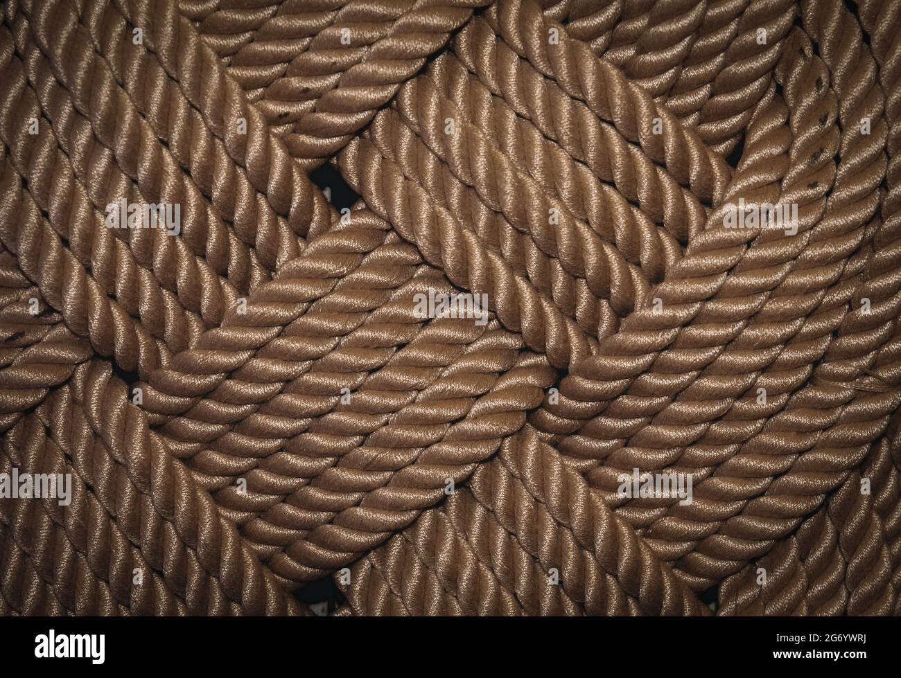 Closeup of a marine ropes and knots background Stock Photo - Alamy