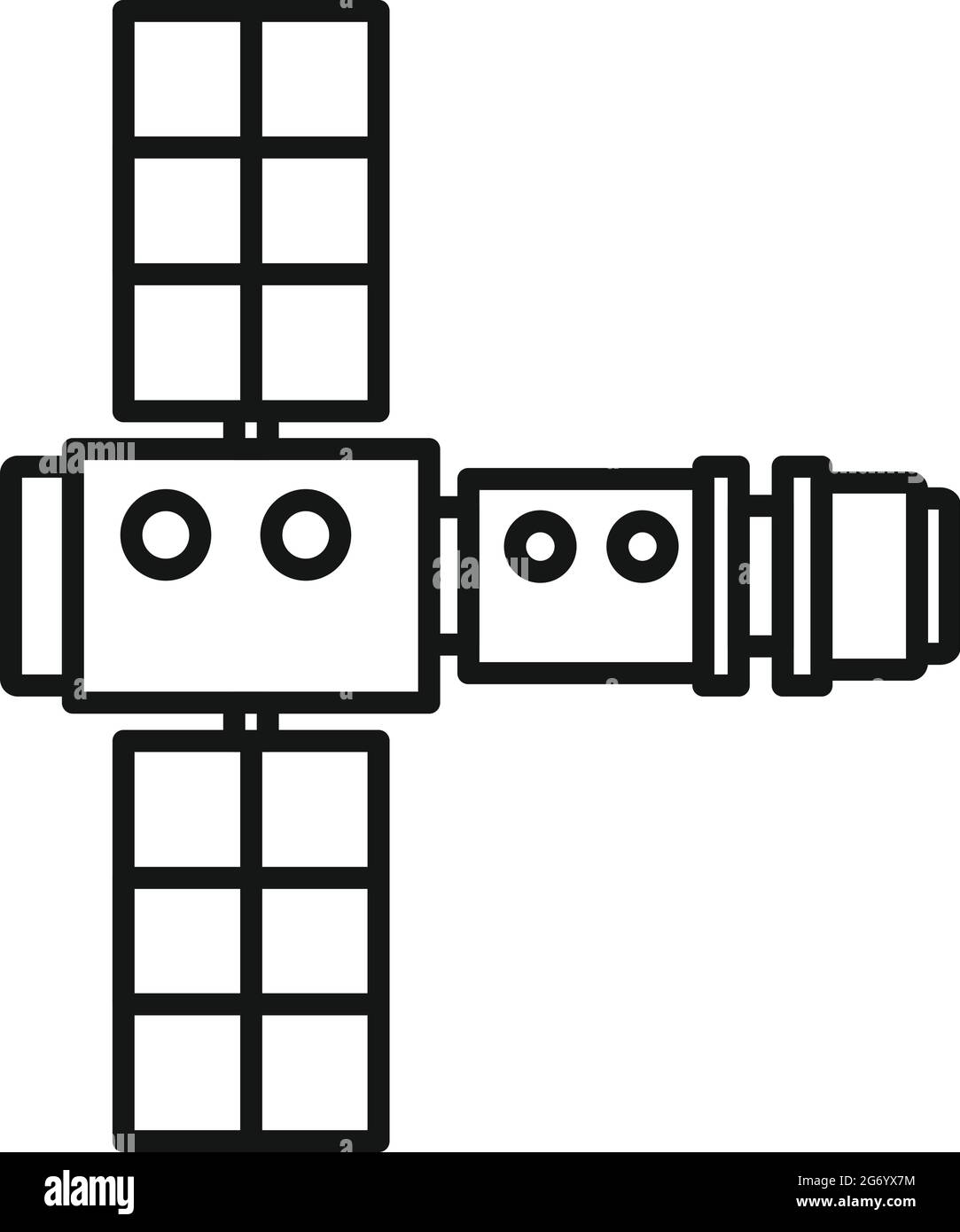 Mars exploration rover icon outline hi-res stock photography and images ...