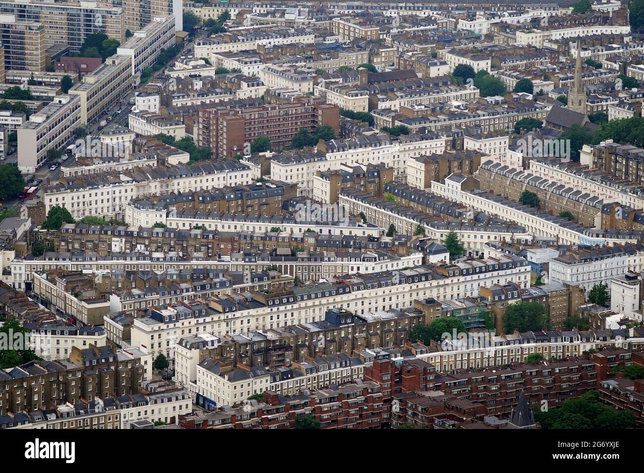 Pimlico london aerial hi-res stock photography and images - Alamy