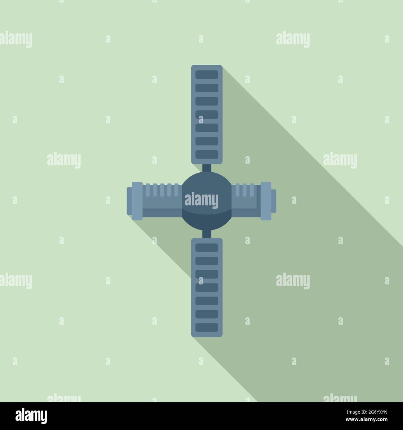 Satellite control room Stock Vector Images - Alamy