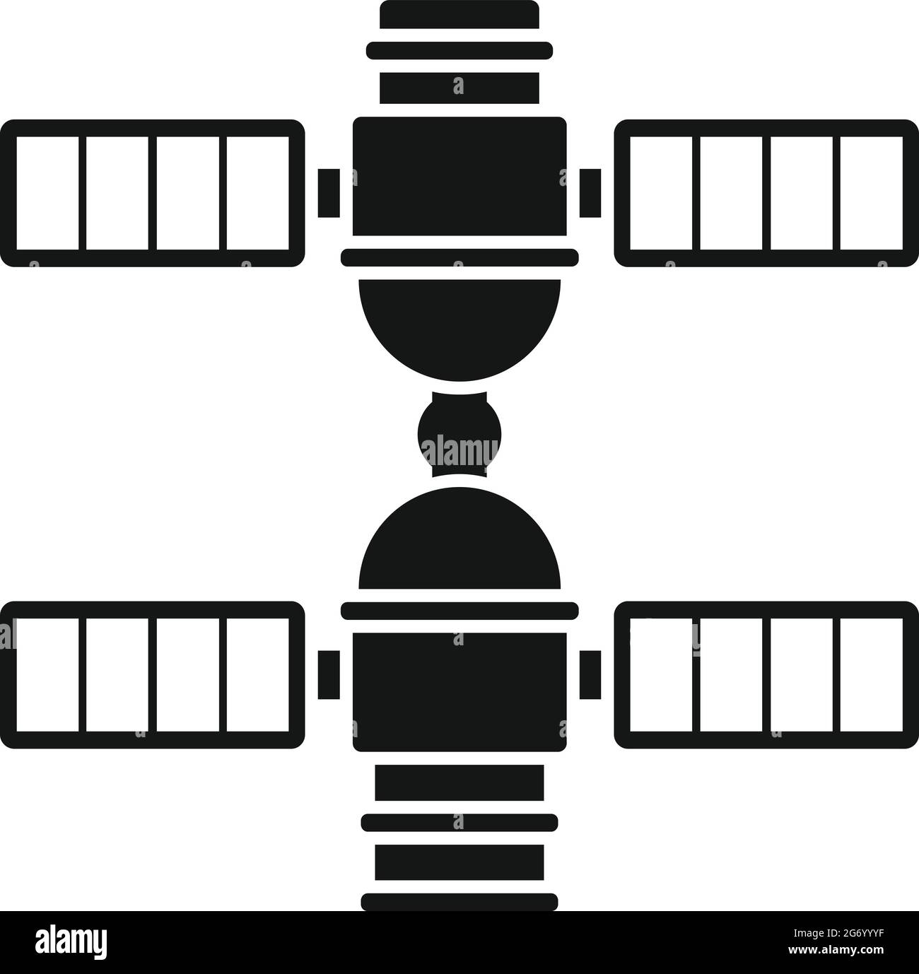 Science space station icon simple vector. Mars exploration Stock Vector ...