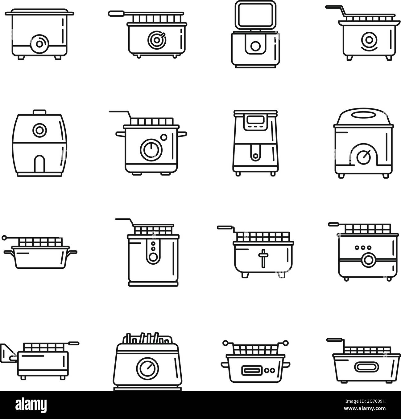 Industrial cooking pots Stock Vector Images - Alamy