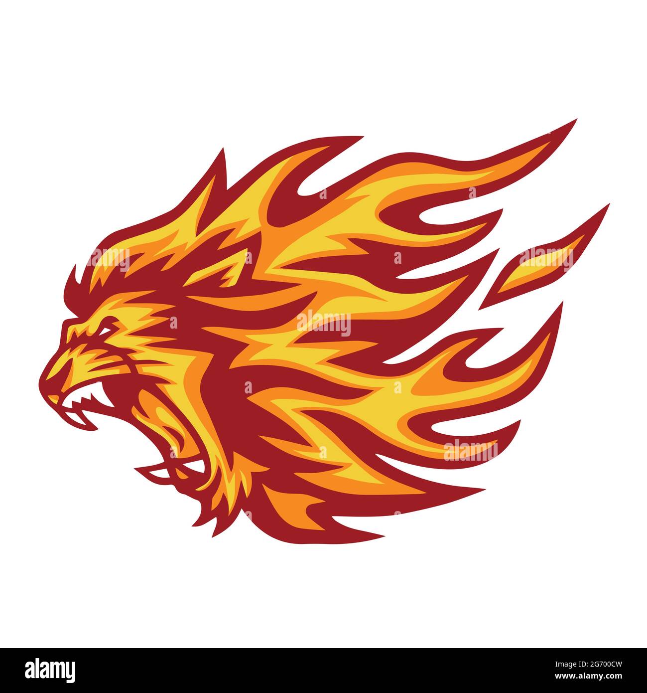 Flaming Fire Logo Fire Flame Logo (1089280)