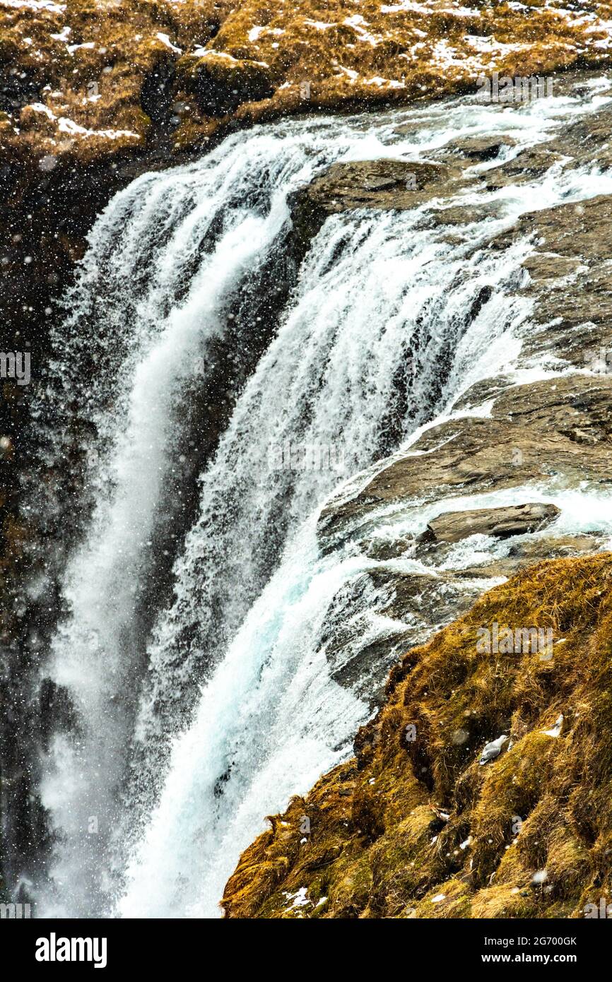 Waterfall from above hi-res stock photography and images - Alamy