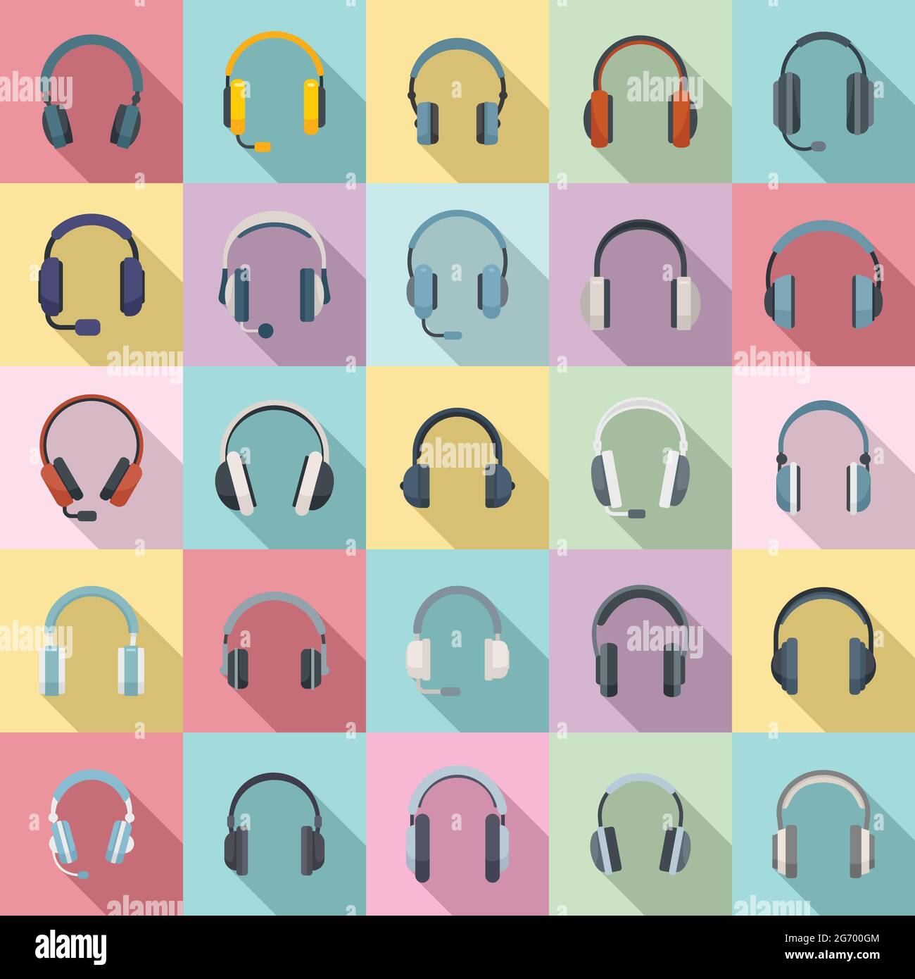 Wireless gaming headset Stock Vector Images - Alamy