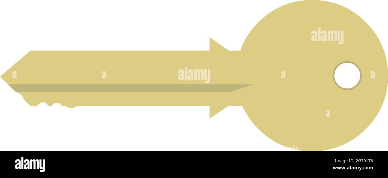 Vector illustration of a door key emoticon Stock Vector Image & Art - Alamy