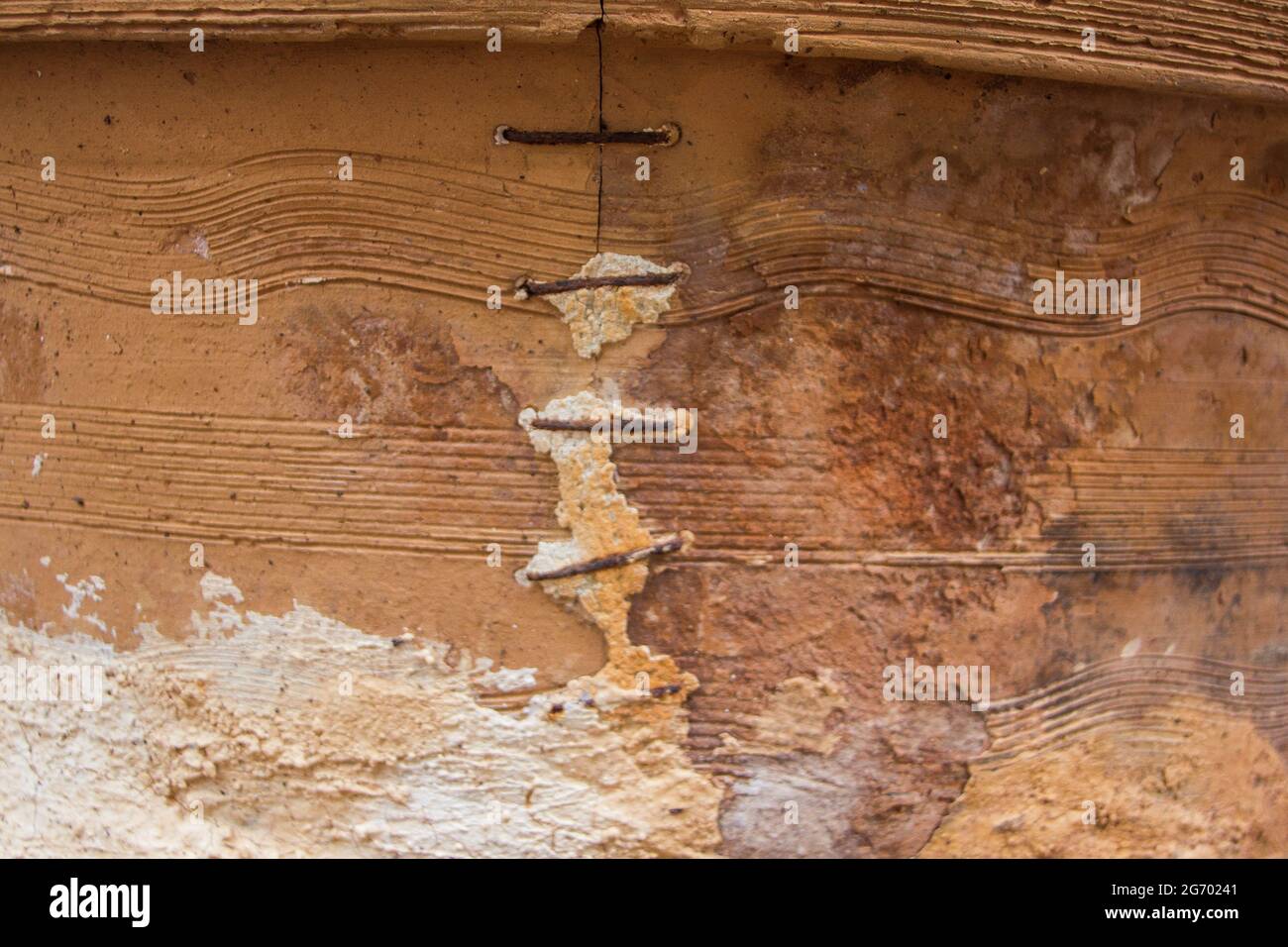 Closeup of a broken ceramic texture Stock Photo - Alamy