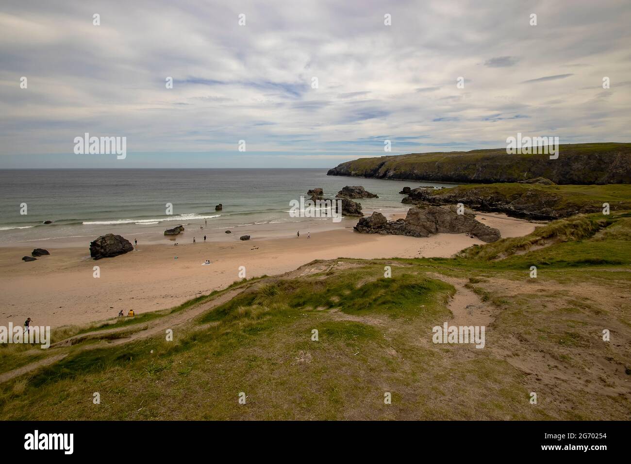 Sango sands beach bay durness hi-res stock photography and images - Alamy
