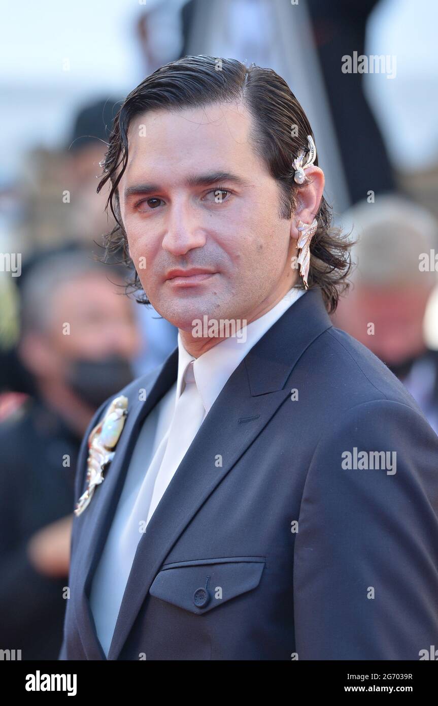 Cannes, France. 09th July, 2021. Actor Nicolas Maury attends the ...