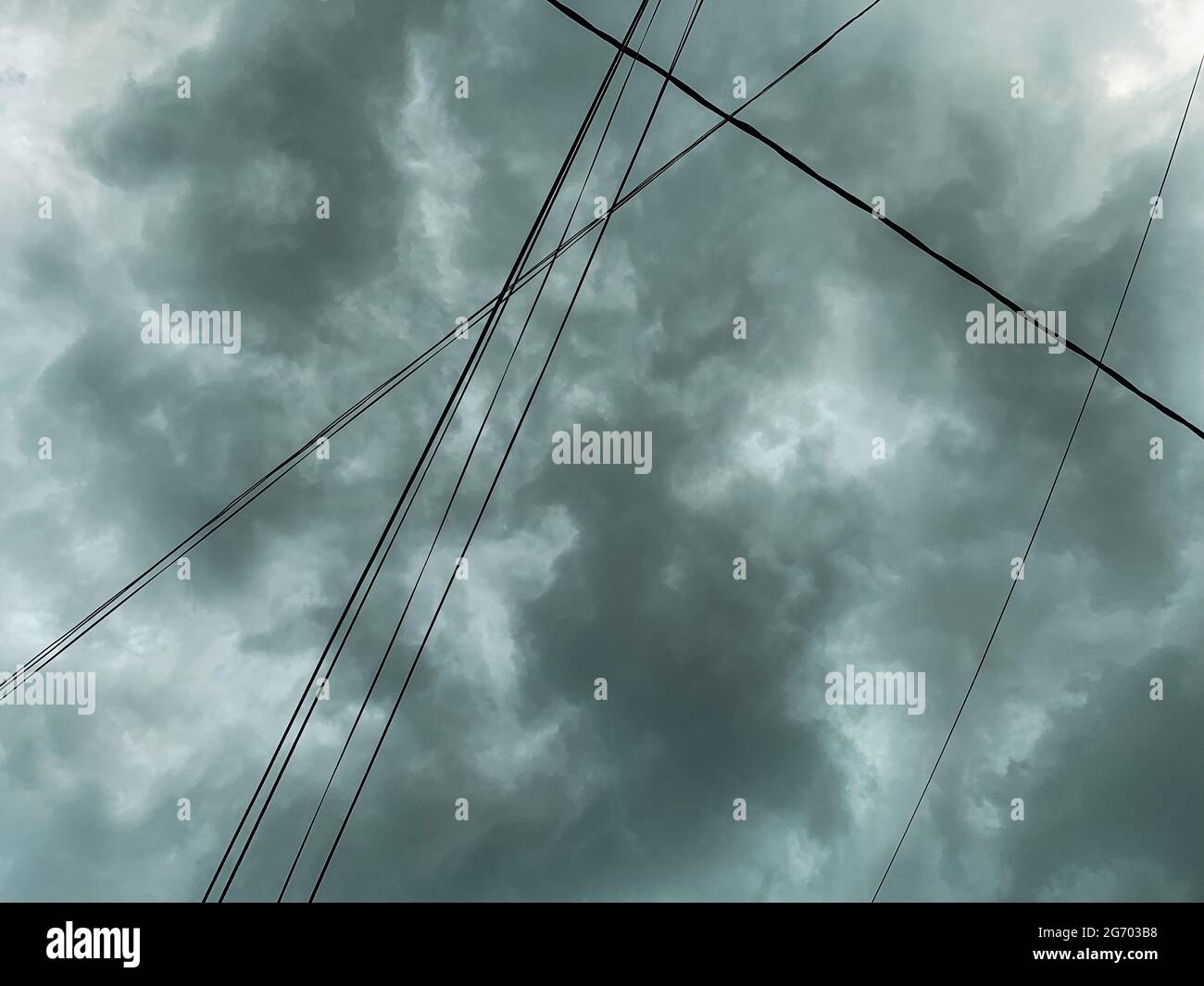 Low angle shot dark storm hi-res stock photography and images - Alamy