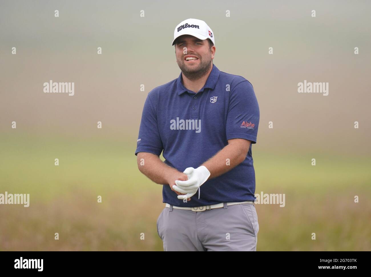 Jack Senior on the 18th during day two of the Aberdeen Standard ...