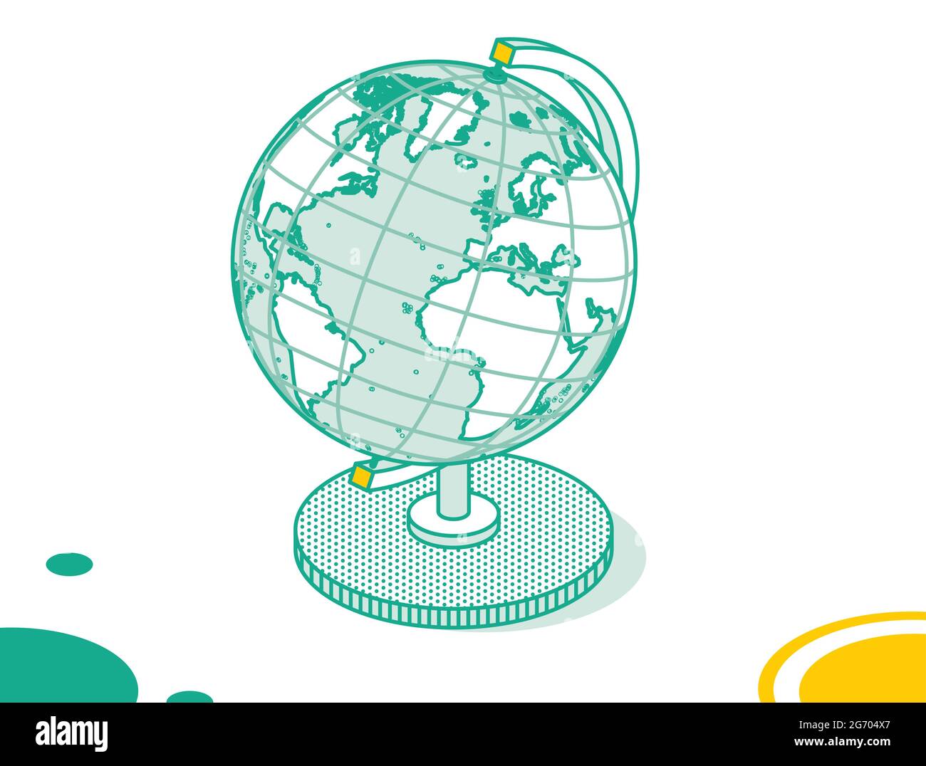 School globe model earth model hi-res stock photography and images - Alamy