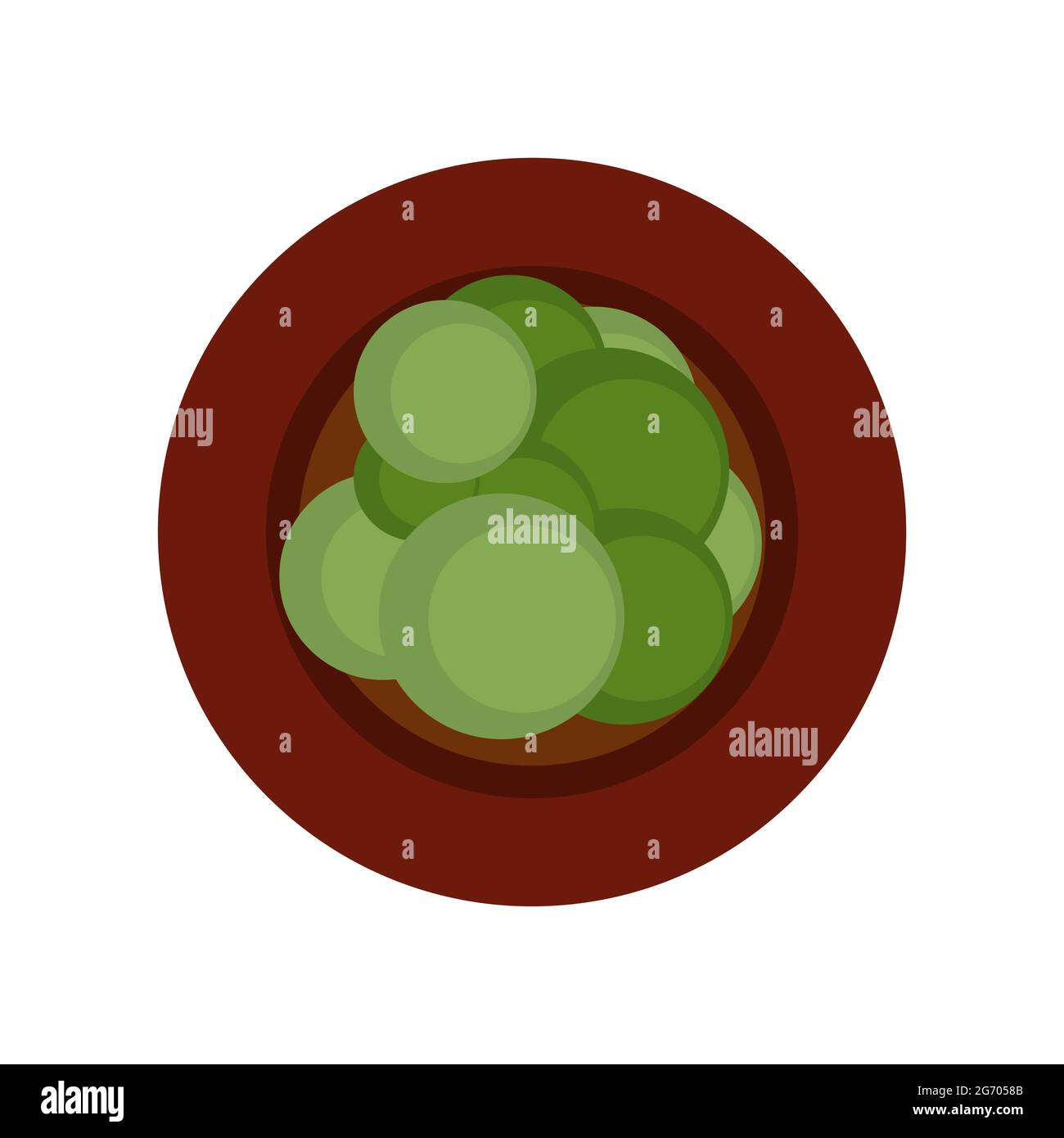 Daisy top view Stock Vector Images - Alamy