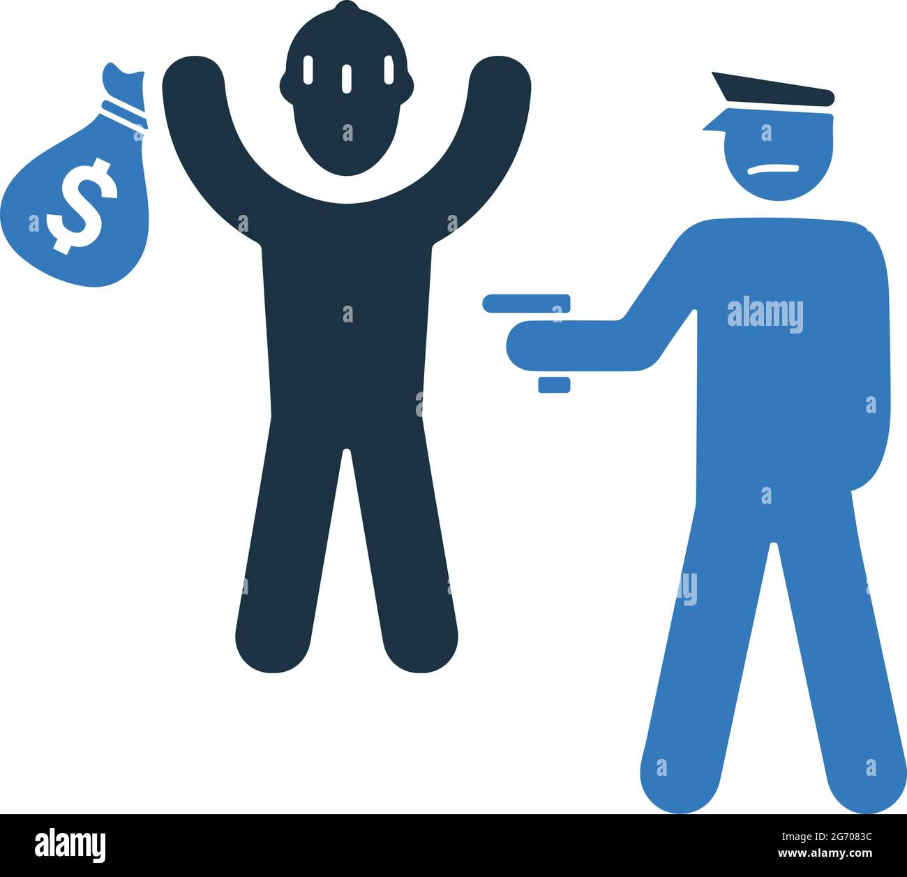 Police, crime icon - Vector EPS file. Perfect use for print media, web ...
