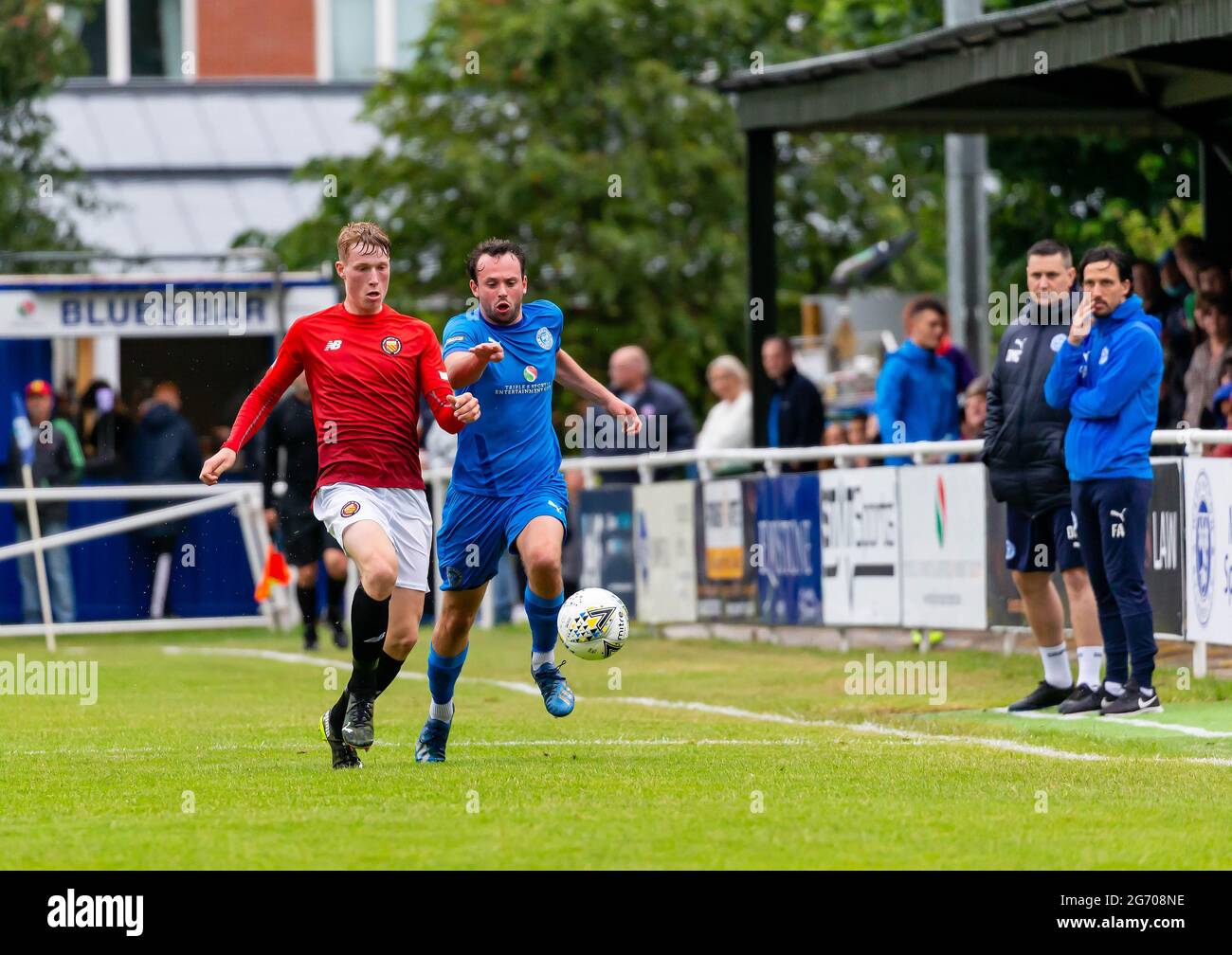 Warrington Rylands 1906 FC hosted FC United of Manchester in their ...