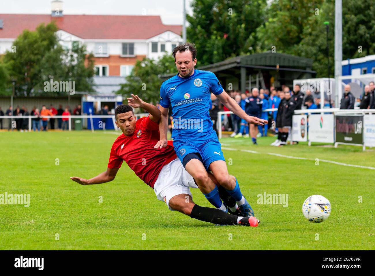 Warrington Rylands 1906 FC hosted FC United of Manchester in their ...