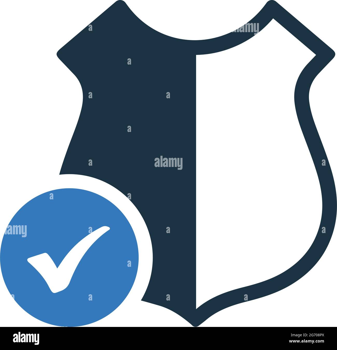 Shield, security, protect icon - Simple editable vector EPS file Stock ...