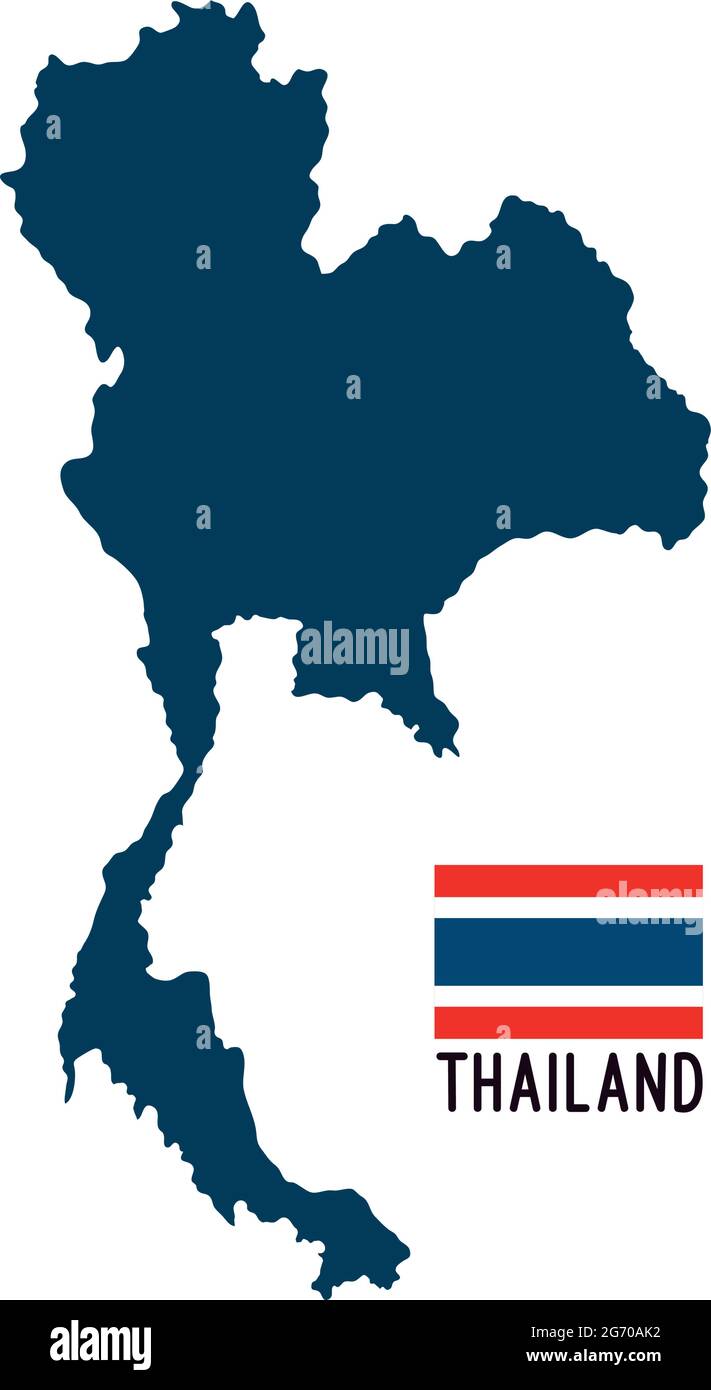 Thailand Map High Resolution Stock Photography and Images - Alamy