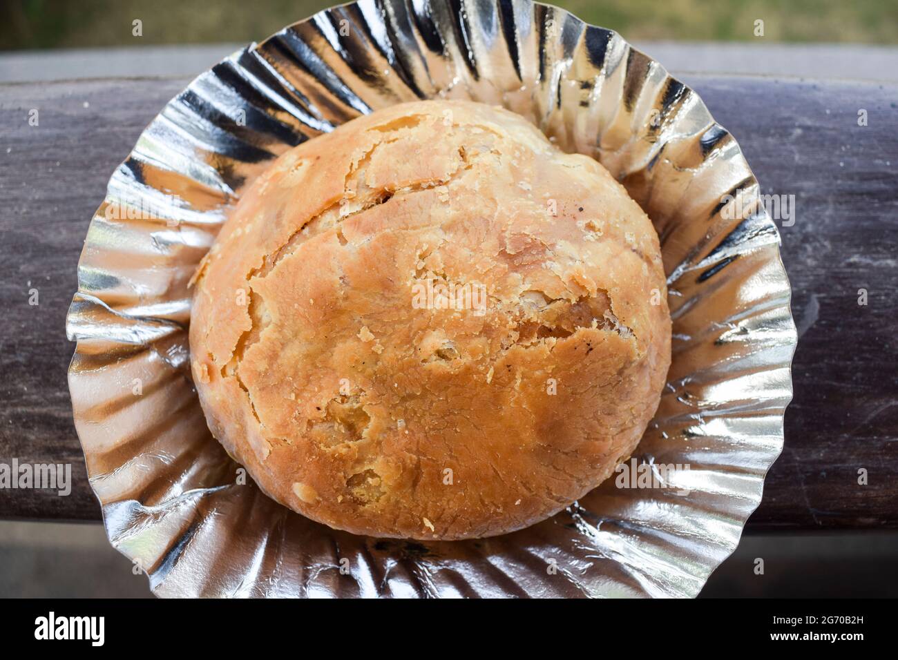 Delicious popular Indian teatime snack or breakfast dish item Dal ...