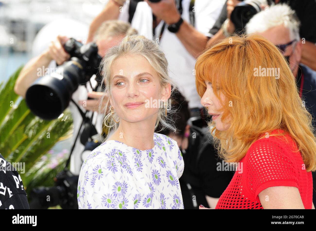 Opening JURY photo call of the 74th Cannes Film Festival 2021 Stock ...