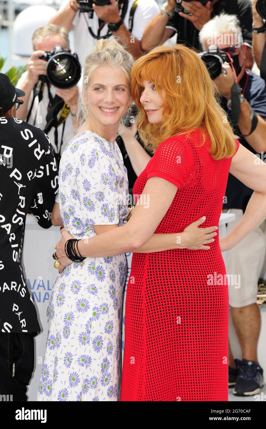 Opening JURY photo call of the 74th Cannes Film Festival 2021 Stock ...